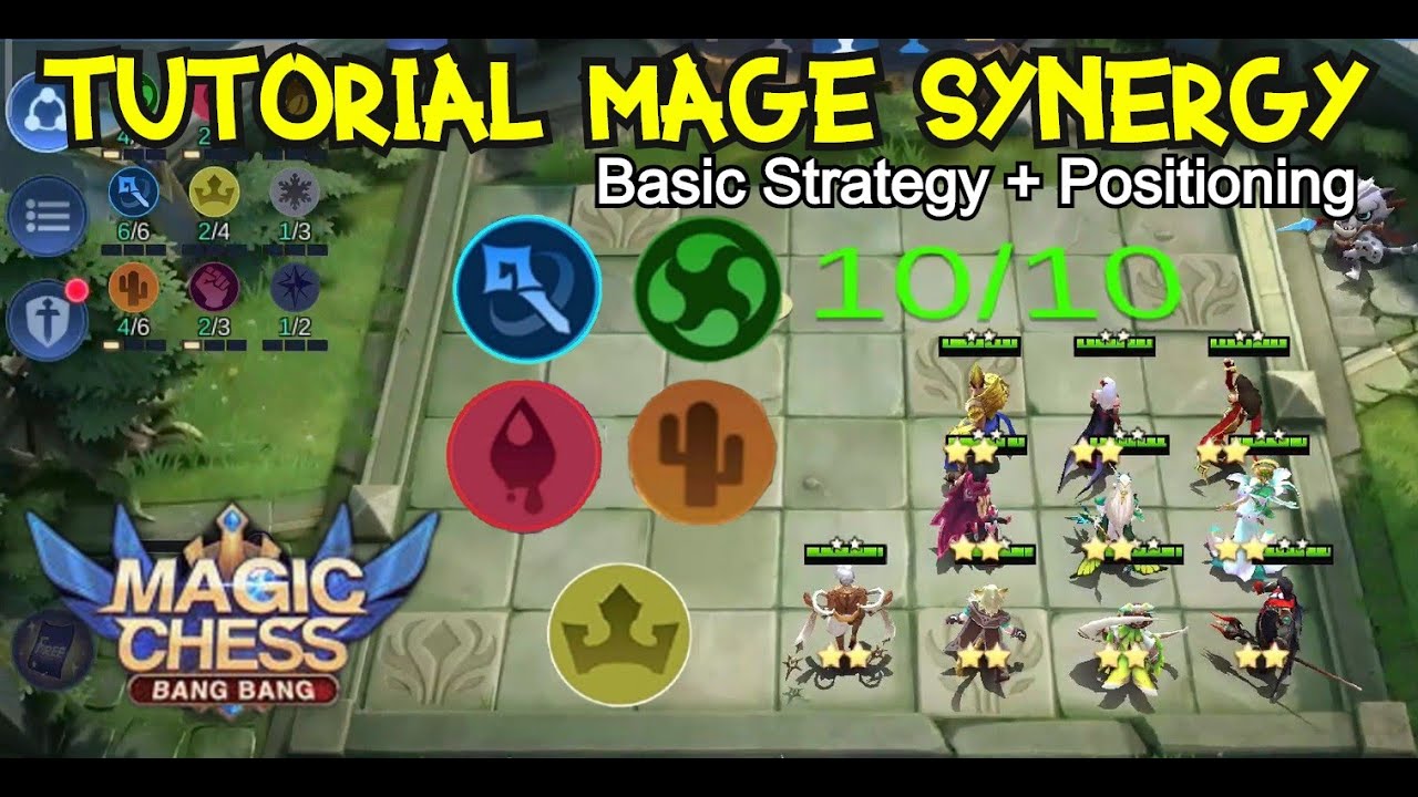 Magic Chess Tutorial - Mage Synergy - Strategy & Positioning - YouTube