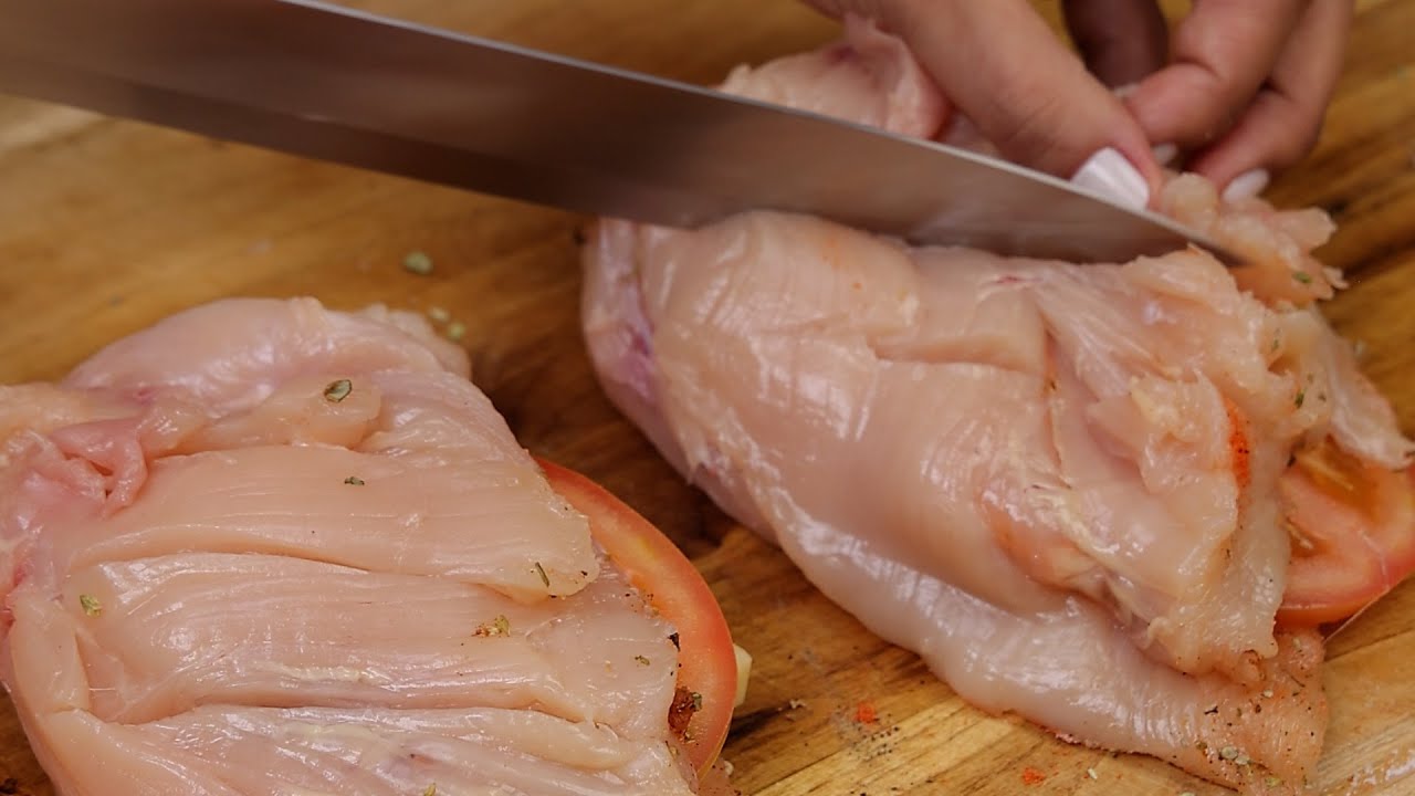 An easy and delicious chicken recipe! You will love it! - YouTube