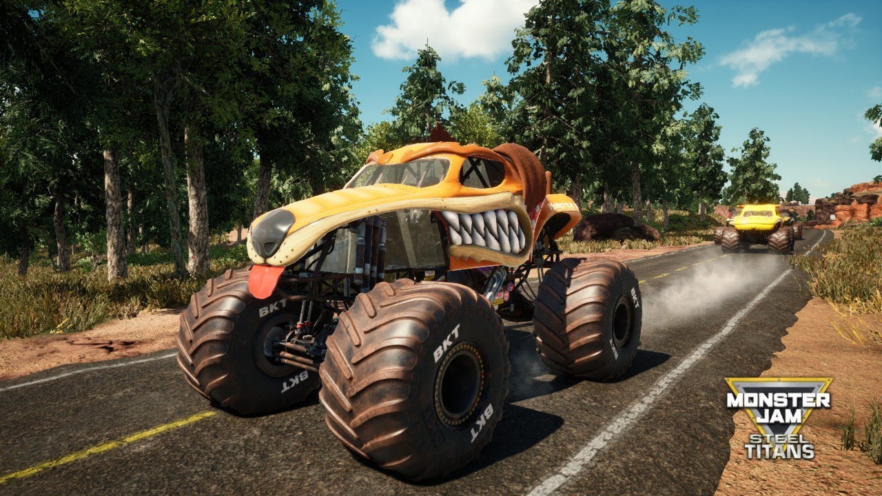Unleashing Monster Mutt - Monster Jam Steel Titans - YouTube