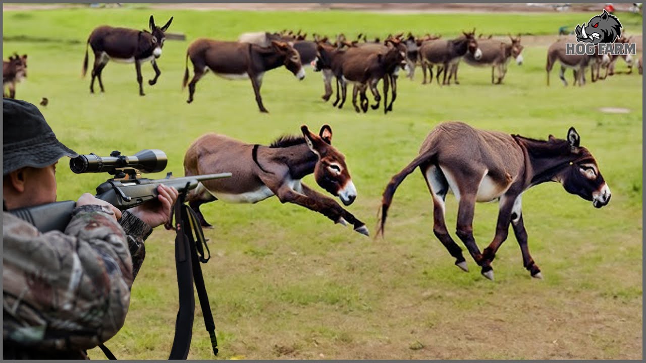 How Australian Farmers And Hunters Deal With Millions Of Feral Donkeys ...