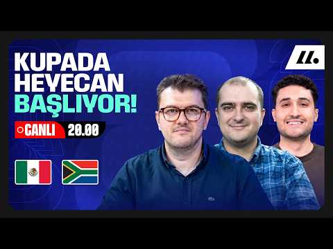 Açılış Maçında Meksika ve Güney Afrika Karşı Karşıya! | 2026 Dünya Kupası | Sabaha Kadar Maçtayız