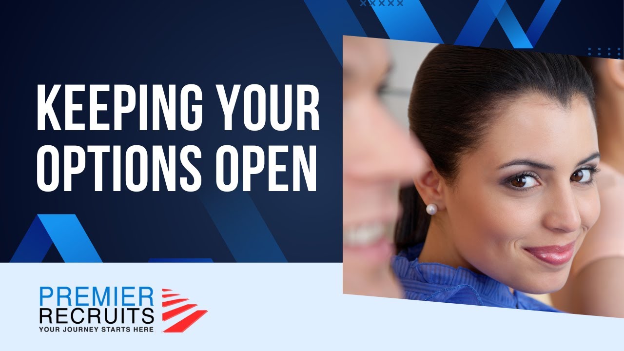 Keep your options open - YouTube