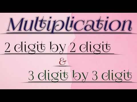 Maths For Class 3 Multiplication 2 Digit Number 3 Digit Number