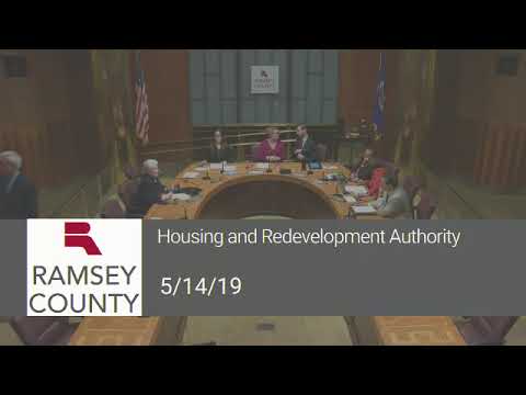 Ramsey County Housing and Redevelopment Authority Meeting2019 5 14