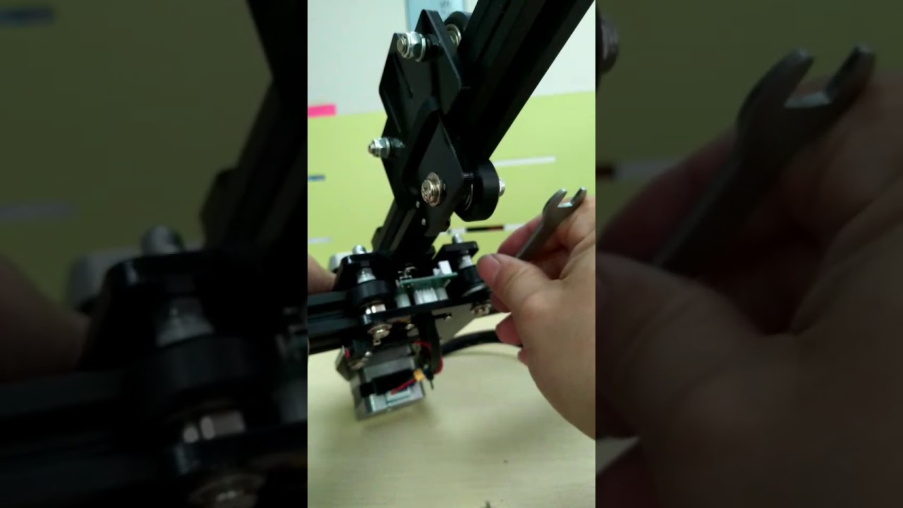 How to adjust the eccentric nut to fit the X and Y assembly Do not to ...