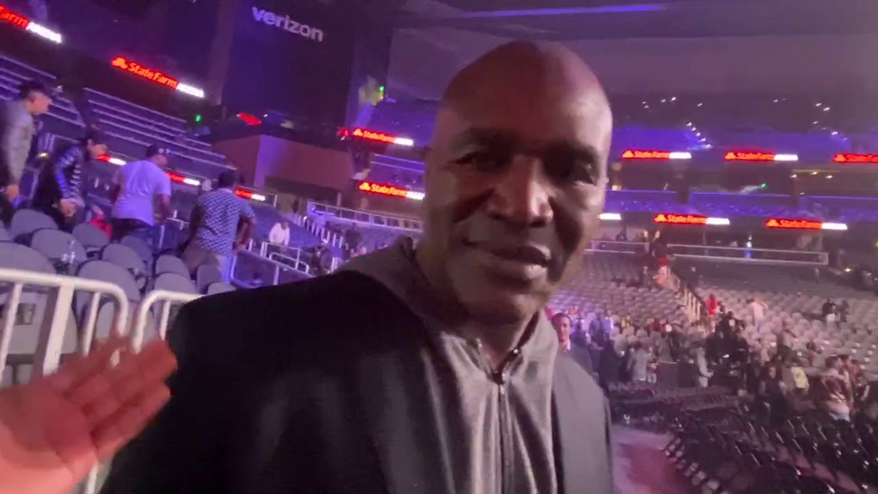 Evander Holyfield reacts to Gervonta Davis TKO over Gamboa ! - YouTube