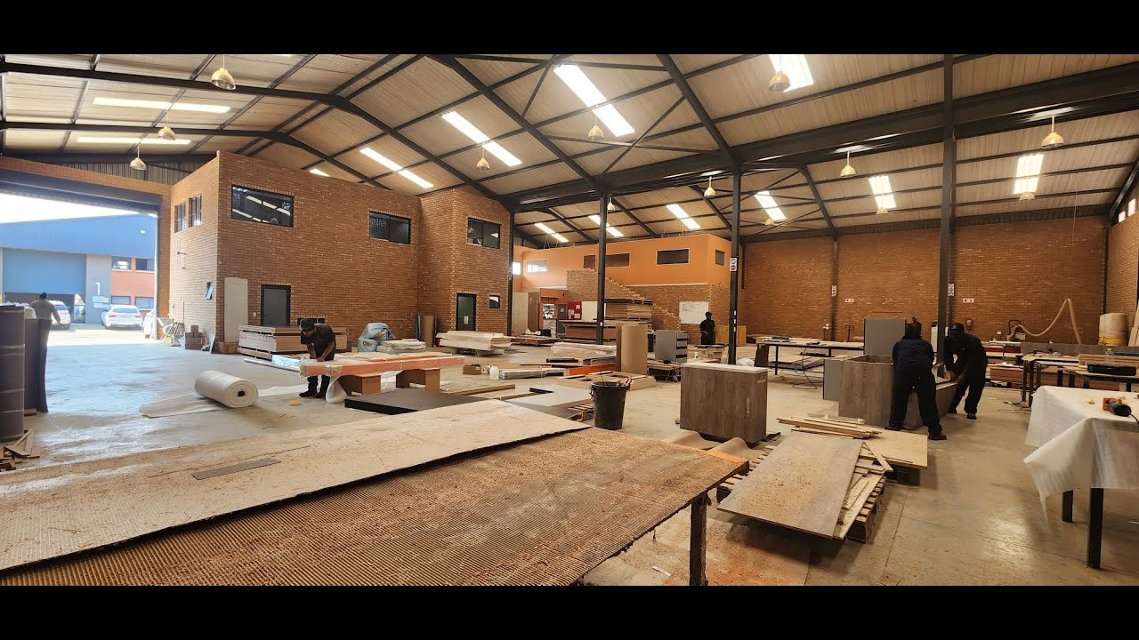 900m2 Immaculate double volume warehouse space to rent in Pomona - YouTube