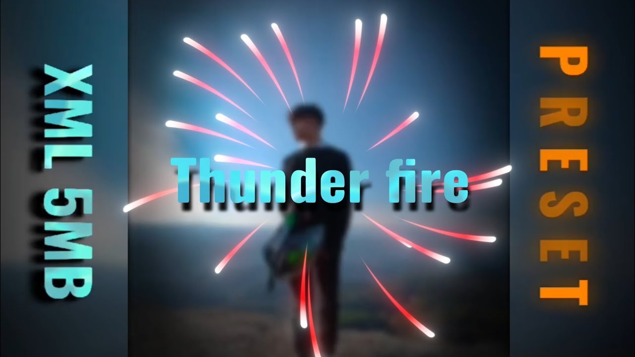 Thunder fire|English song XML lyrics edit alightmotion📱|file link in ...