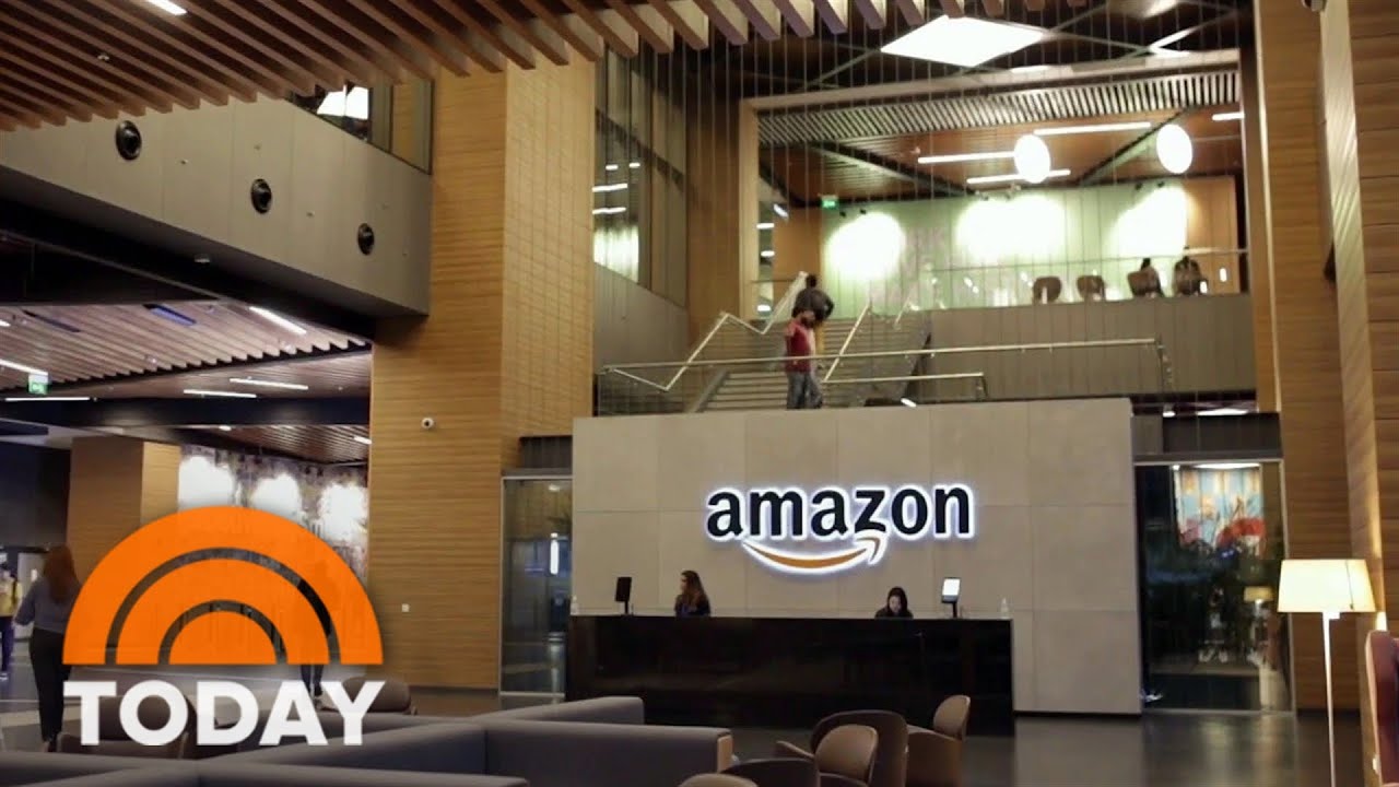 Amazon leads charge on return to office with new 5-day policy - YouTube