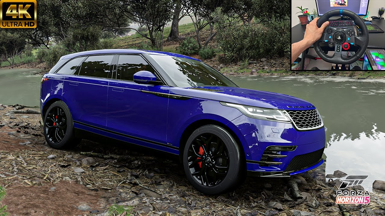 Range Rover Velar - Forza Horizon 5 - Offroad | Steering Wheel Gameplay ...