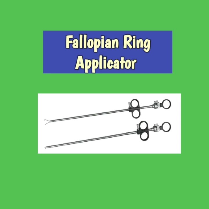 Fallopian ring applicator - YouTube