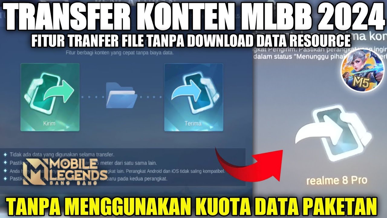TRANSFER KONTEN MLBB!! CARA TRANSFER KONTEN DATA RESOURCE MLBB 2024 ...