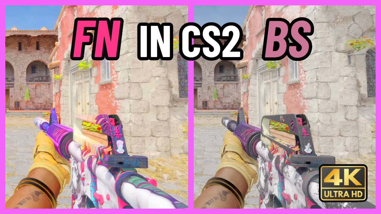 M4A1-S Vaporwave | CS2 All Floats In-Game Showcase [4K] - YouTube