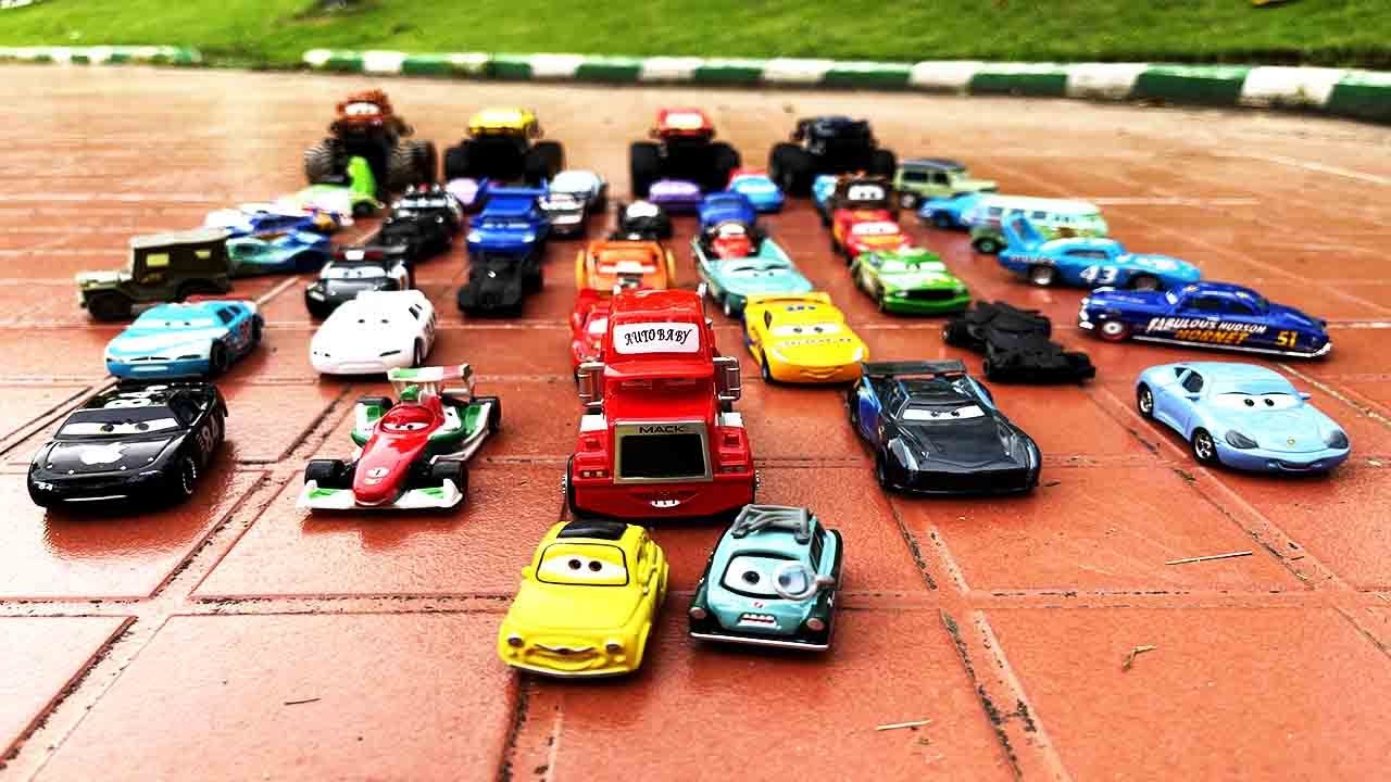 HUGE Disney Pixar Cars Collection From All 3 Movies! Race Haulers too ...