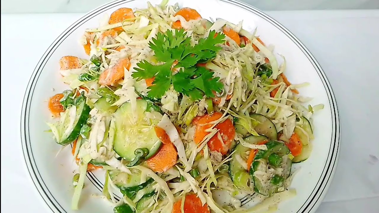 Healthy Salad recipe 🥗 "Say Goodbye to Belly Fat" by Pakistani food ...