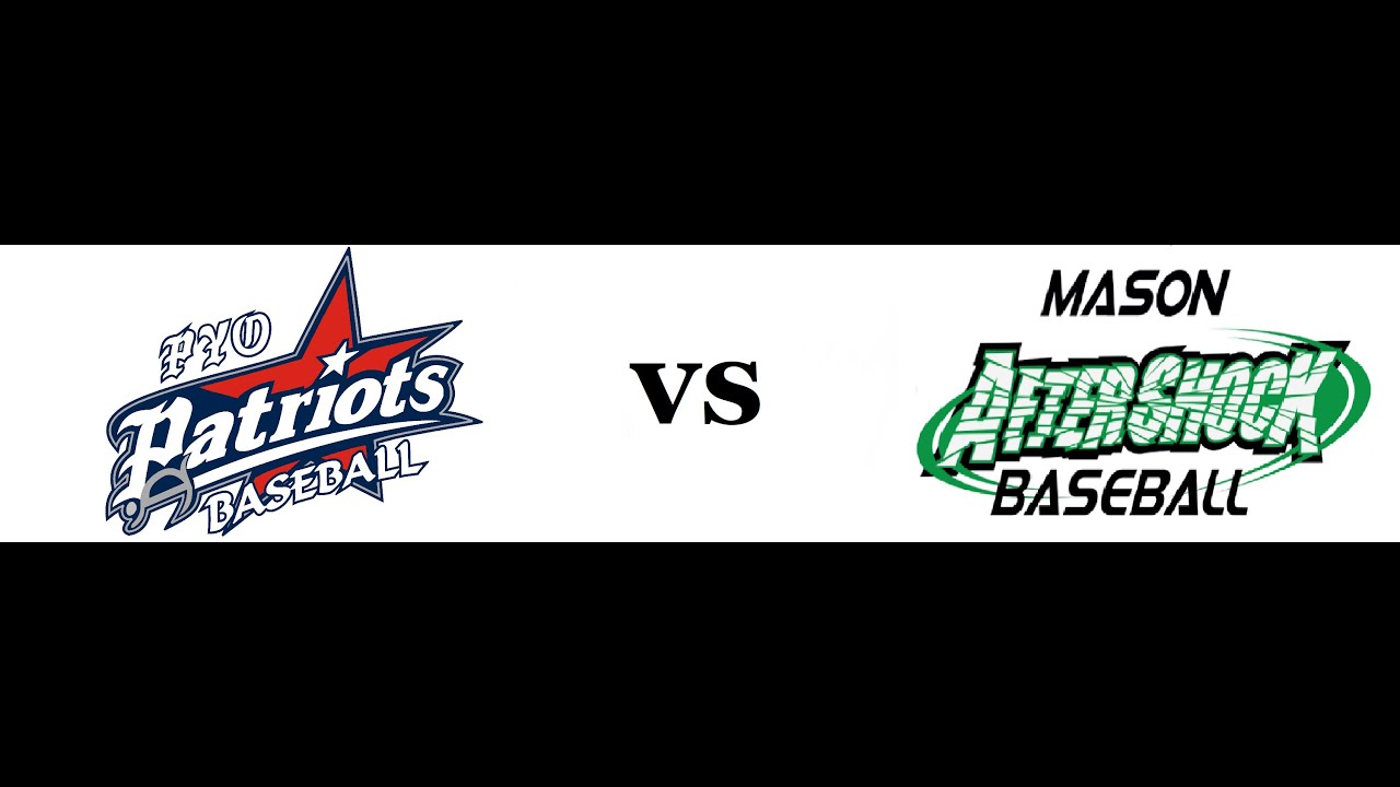 21-9-19 12U PYO Patriots vs 12U Mason Aftershock - YouTube
