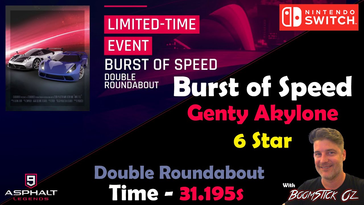 Asphalt 9 - Burst Of Speed - Class A - Double Roundabout - Genty ...