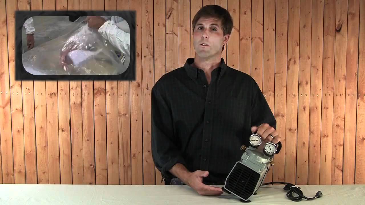 Vacuum Bagging Pump Product Demo - YouTube