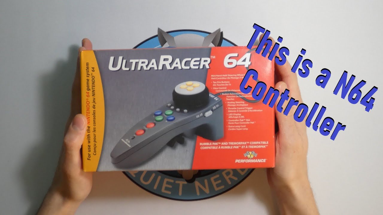 N64 Ultra Racer 64 Controller Review with Gameplay - YouTube