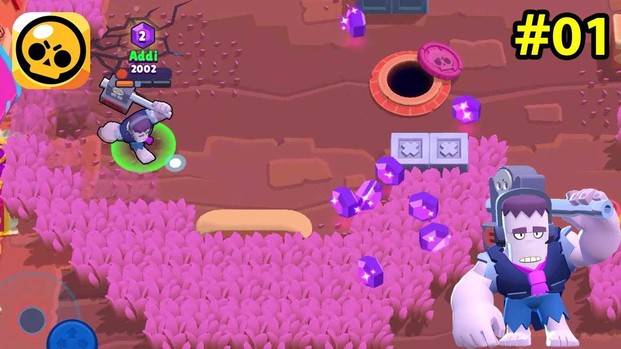 Brawl Stars - Frank Gameplay Walkthrough Part 01 (Android, iOS) - YouTube