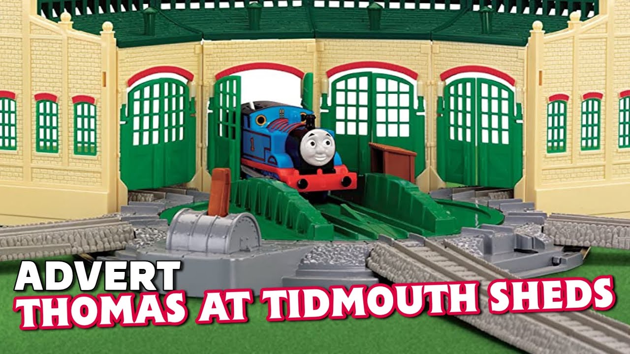 TRACKMASTER THOMAS AT TIDMOUTH SHEDS | Advert | Classic Trackmaster ...
