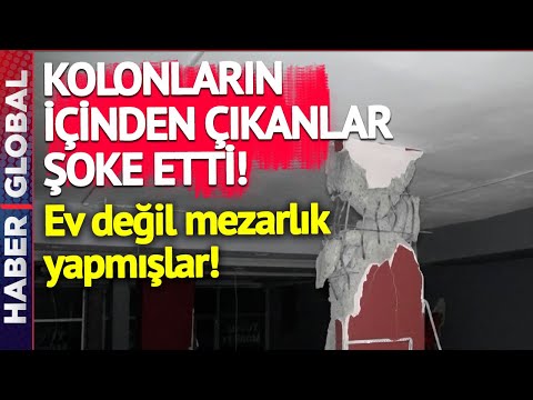 Acı Gerçek Depremden Sonra Ortaya Çıktı! Patlayan Kolonların İçinden Çıkanlar Dehşete Düşürdü!