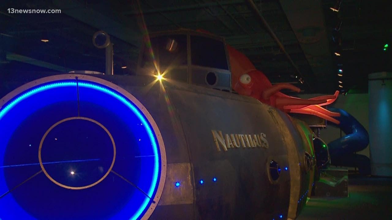 New deep ocean exhibit at Nauticus - YouTube