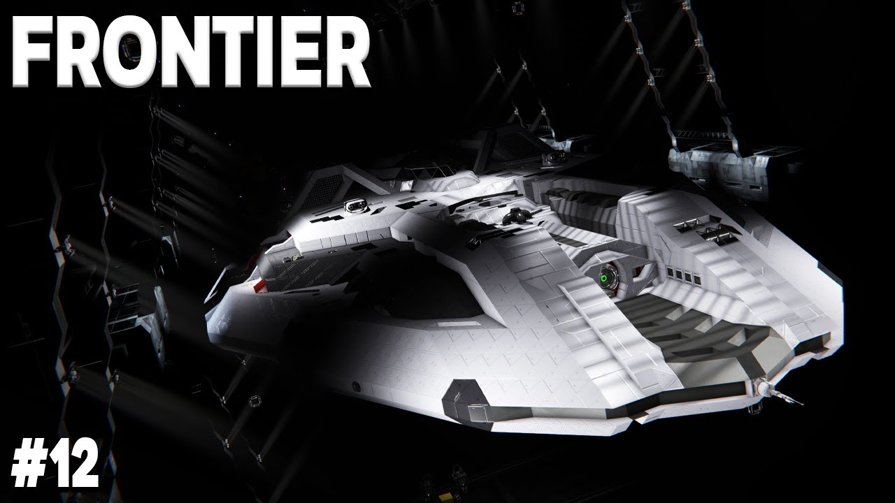 Unknown STARSHIP! - Space Engineers: Frontier - Ep #12 "Premonition ...
