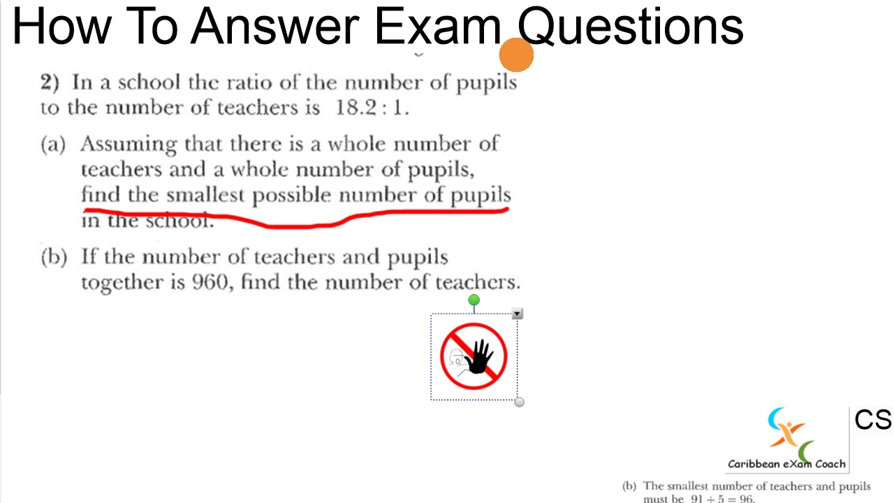 How To Answer CSEC Mathematic Questions Ratios YouTube How To Answer CSEC Mathematic Questions Ratios YouTube