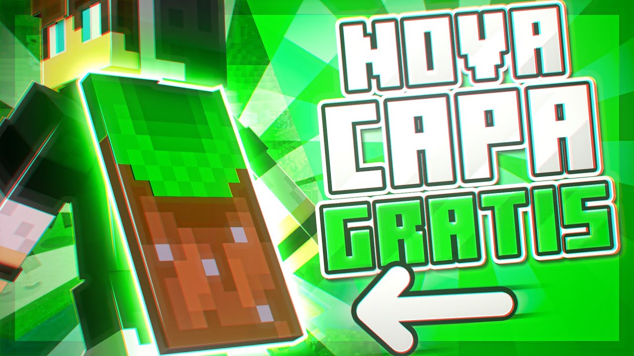 🔥 NOVA CAPA PARA MINECRAFT DISPONÍVEL!! VEJA COMO RESGATAR A CAPA ...