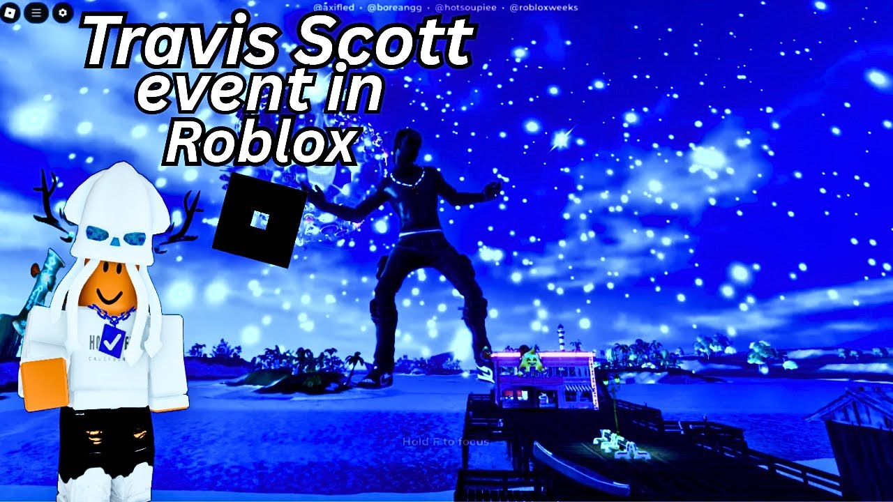 Fortnite Travis Scott event in Roblox - YouTube