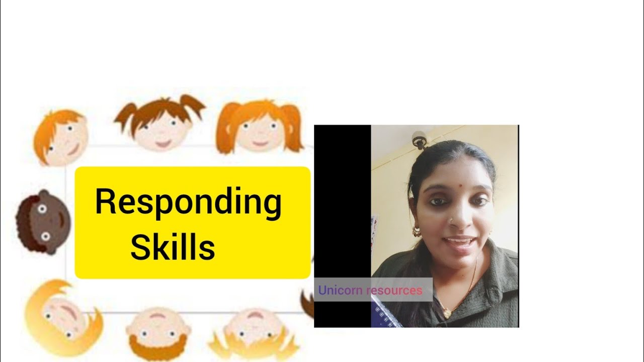 Overview of responding skills Book with activities - YouTube