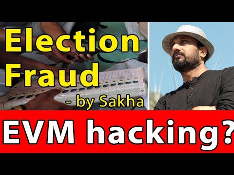EVM hacking | EVM घोटाला | EVM Scam revealed By Sakha | EVM exposed ...