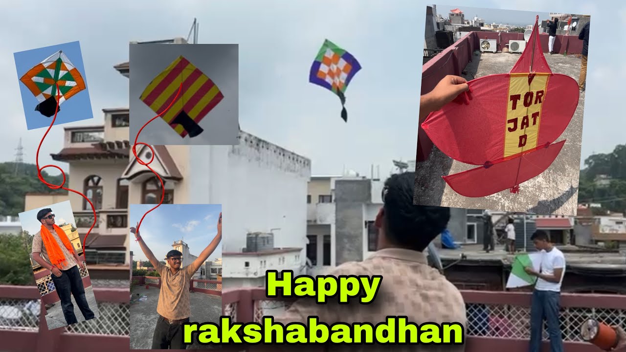 Kite flying on rakshabandhan in Jammu 2025 || biggest patang and ...