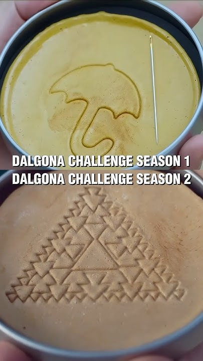 Squid Game Dalgona Challenge Season 1 VS Season 2 #shorts #squidgame #squidgameseason2 - YouTube