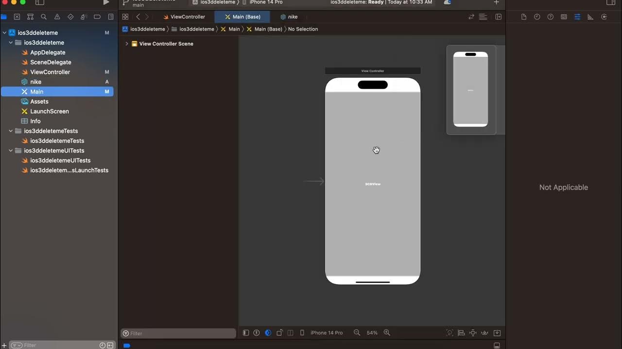 How to load 3d usdz model in native iOS App using Swift and SceneKit - YouTube