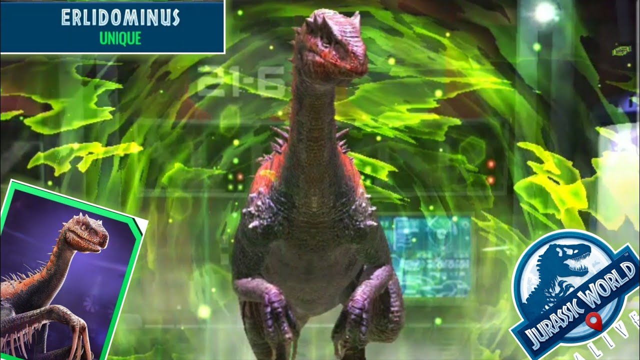 ERLIDOMINUS UNLOCKED !! Expert Of CLOCK Joins The Team – Jurassic World ...