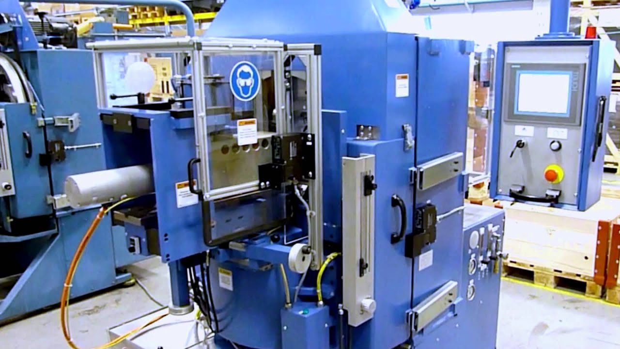 18295 Cutting-off machine Meyer Burger TS 23 Retrofit - YouTube