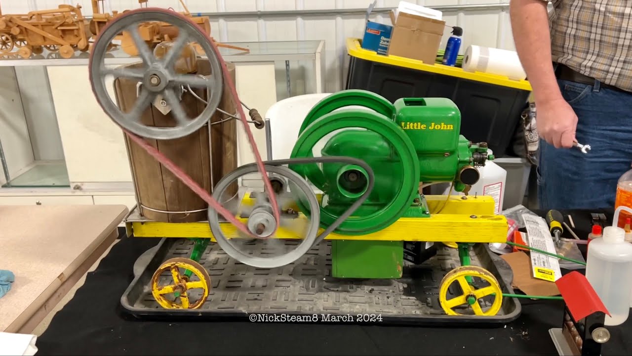 Heritage Park of North Iowa - Table Top Engine Expo - 2024 - YouTube