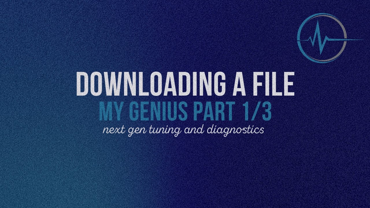 Downloading a File (My Genius Tutorial Part 1/3) - YouTube