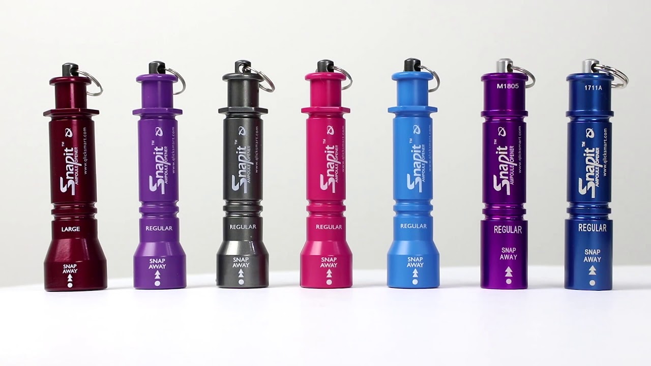 SnapIT Ampoule Opener - The Solution to Preventing Injuries When ...