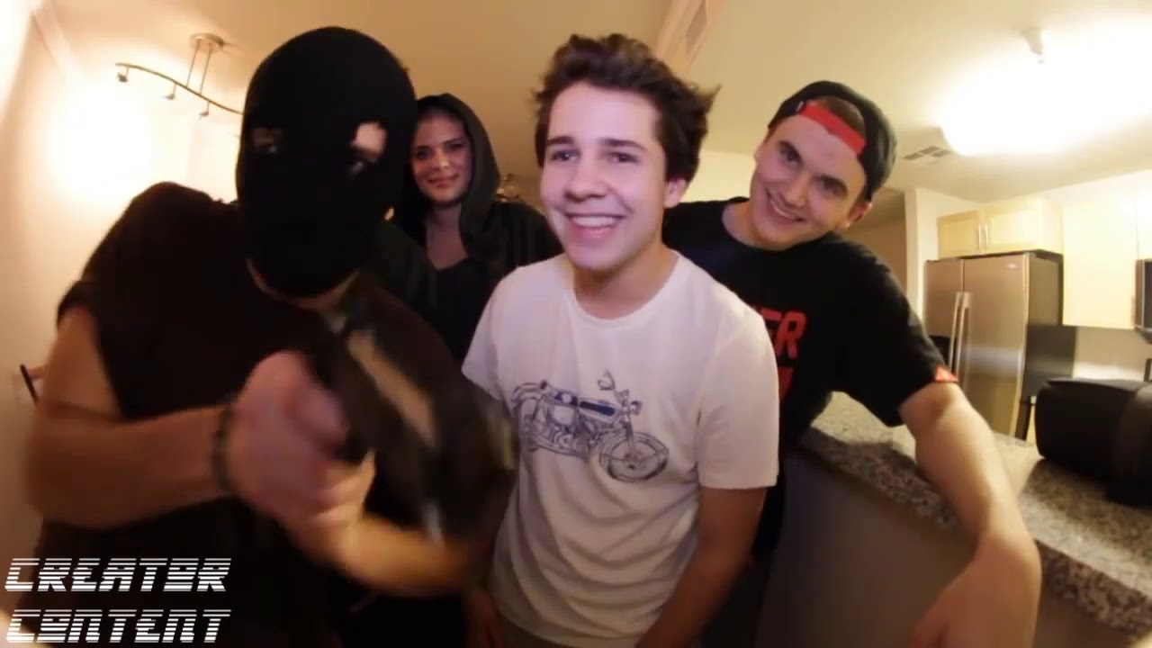 Zane's First Appearance in David Dobrik's Vlog - YouTube