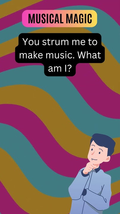 Musical Magic: Guess the Stringed Wonder! 🎸🎶 #riddles #kids #knowledge ...