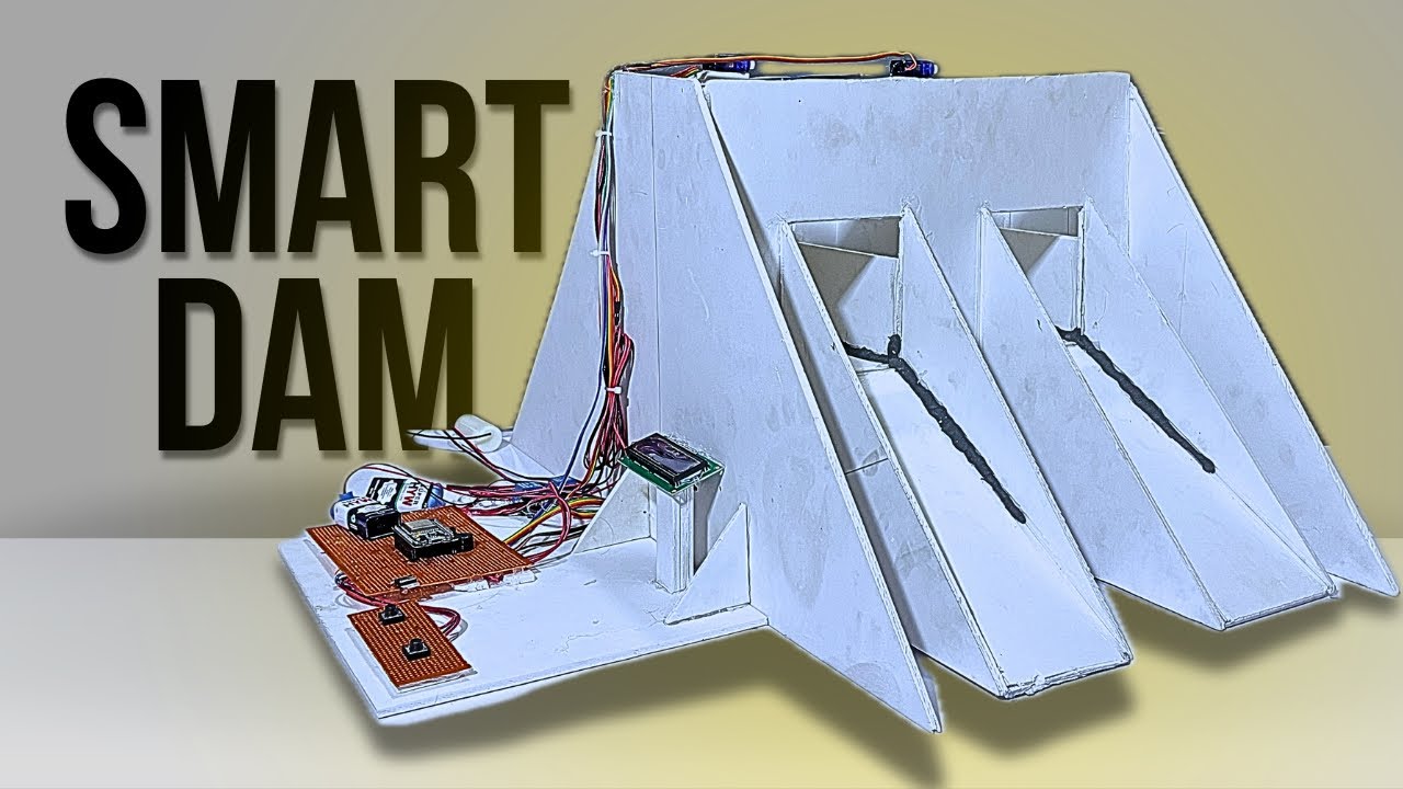 Smart Dam Control System || Award Winning Project || Electrical bro ...