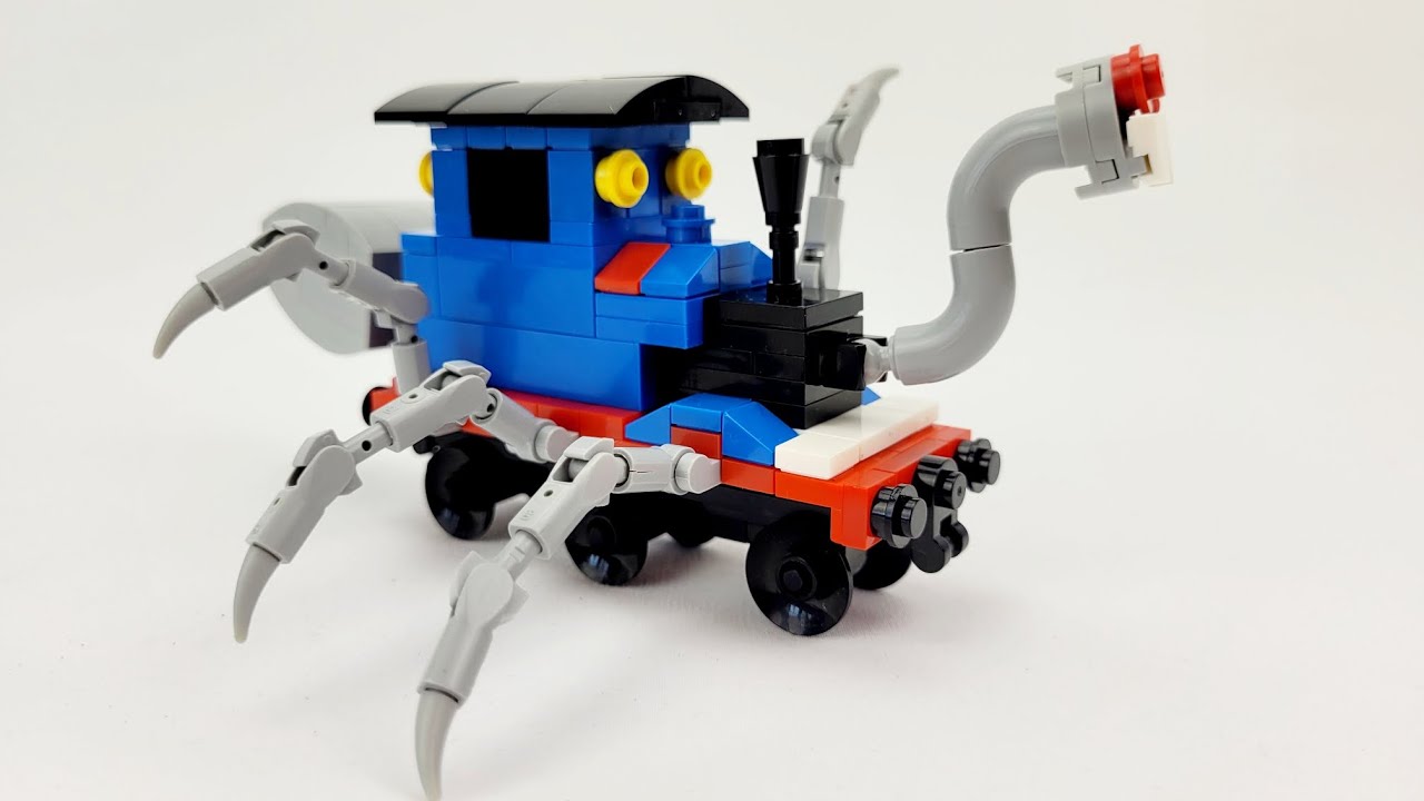 Thomas Train spider Building Block Toy chou-chou Charles train Block ...