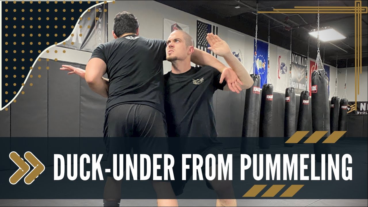 Krav Maga Wrestling - How to Do a Smooth Duck-Under from Pummeling ...
