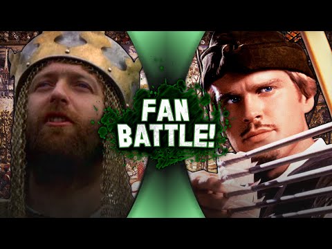 King Arthur VS Robin Hood (Monty Python VS Men In Tights) | FAN BATTLE ...