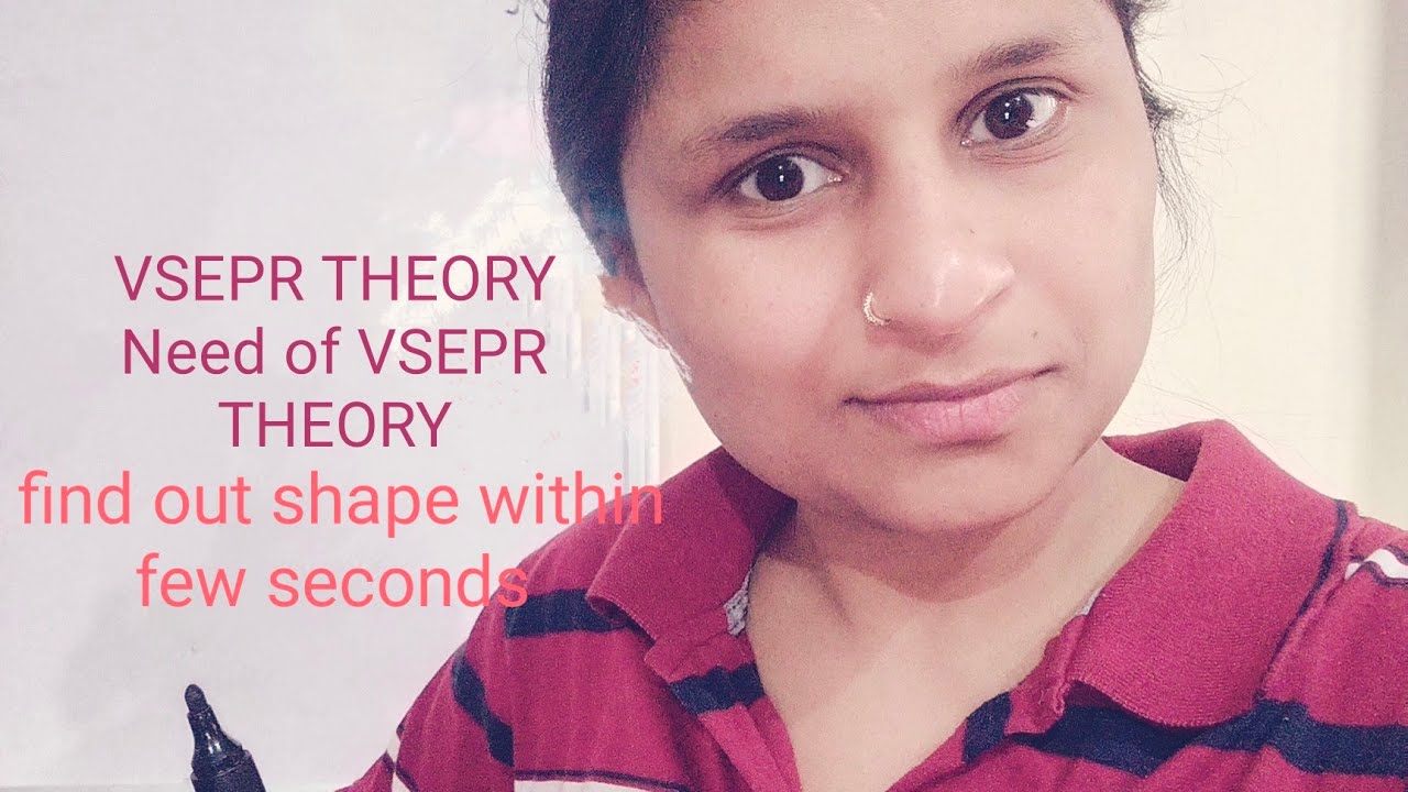 VSEPR Theory #Find shape of molecules # valance shell electron pair ...