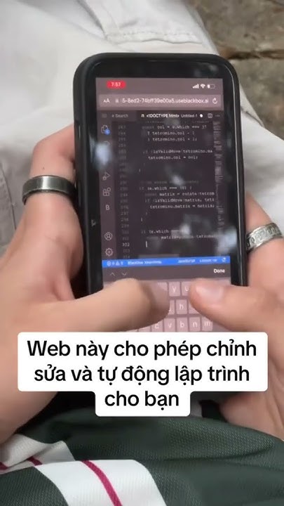 Lập Trình Trên điện Thoại Là điều Khả Thi 🥹 Coding Phone Laptrinh Tech Xuhuong Youtube