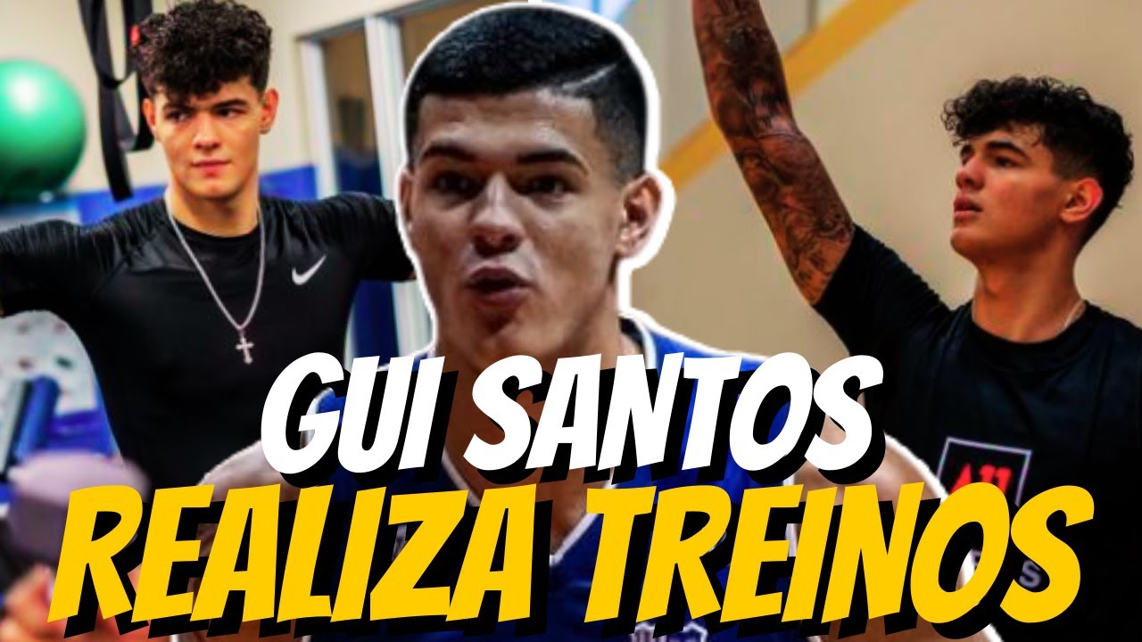 GUI SANTOS realiza TREINOS para 10 TIMES da NBA | DRAFT NBA 2022 - YouTube